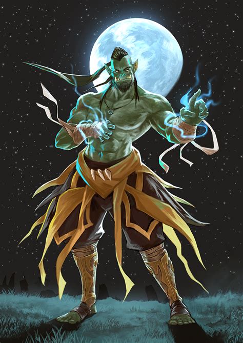 Orc Monk By Lukasvasut On Deviantart