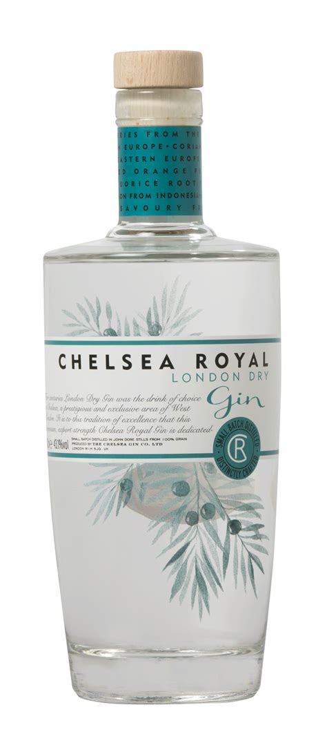 Chelsea Royal London Dry Gin 43 1 LONDON DRY VIN MED MERE DK