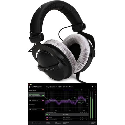 Beyerdynamic Dt 770 Pro 80 Ohm Closed Back Headphones With Calibration Software Sweetwater