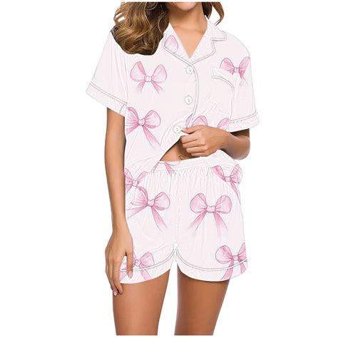Cacommark Pi Clearance Womens Pajama 2 Piece Lounge Set Y2k Cute