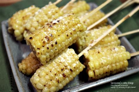 옥수수 버터구이