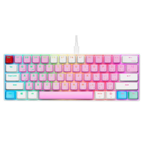 BUY GAMERTEK MINI KEYBOARD GK60 COTTON CANDY
