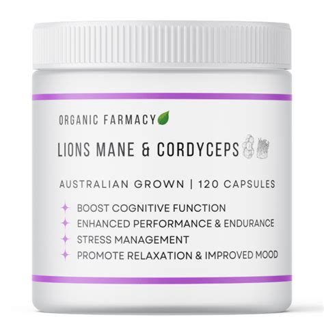 Lions Mane Products Organic Farmacy