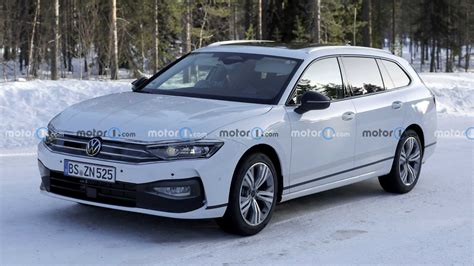 New Vw Passat Spied Looking A Lot Like Todays Model