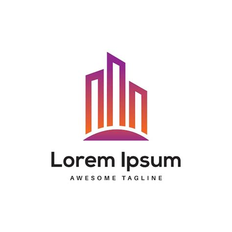 Diseño De Logotipo De Edificio De Propiedad Creativa Vector Premium