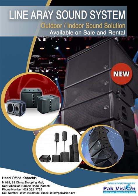 Line Array Sound System