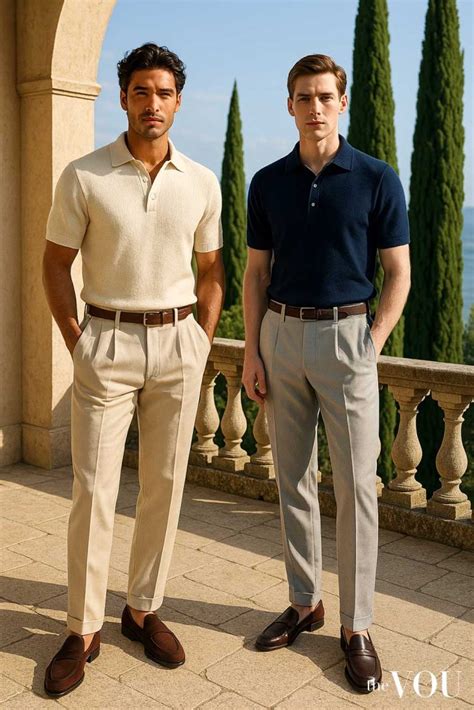 How To Style Knitted Polo Shirts For An Old Money Look The Vou