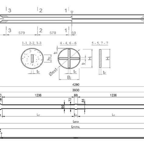 Geometric Data Of Experimental Model Due To The Fact That The Core Of Download Scientific