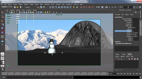 adding a background image with an image plane in maya youtube