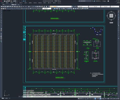 钢结构厂房结构图（跨度18米双连跨） Autocad 模型图纸免费下载 懒石网
