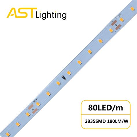 High Efficiency 2835 80LED M LED Strip Light Manufacturer AST Lighting