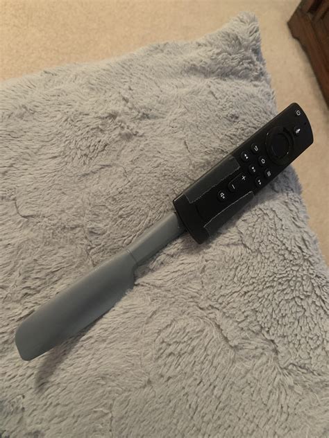 Saw The Bad Remote Hack And Figured Id Share Mine A Cheap Spatula