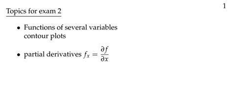 Session 45 Review Of Topics 1 Multivariable Calculus Mathematics Mit Opencourseware