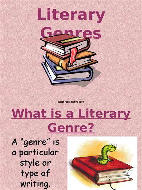 Ppt The Four Main Genres Of Literature Powerpoint Literature Ppt