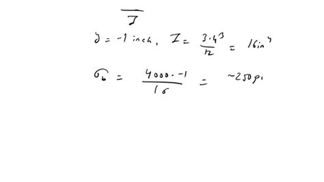 Solved The Beam Has A Rectangular Cross Section And Is Subjected To