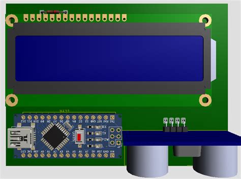Arduino Đo KhoẢng CÁch VỚi Hc Sr04 HiỂn ThỊ Lcd 16x2 Thanh Electronics
