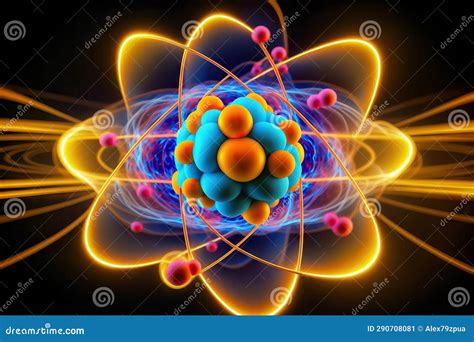 Structure Of An Atom Protons Neutrons Electrons And Elementary