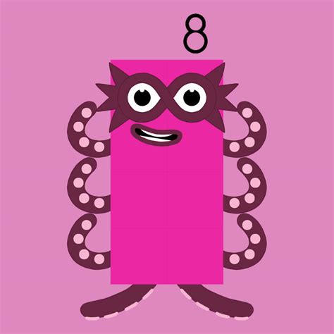Someones Art Request Numberblock 8 Aka Octoblock By Pinkrainbowmila24 On Deviantart