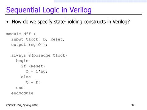 Ppt Verilog For Computer Design Powerpoint Presentation Free Download Id1792618