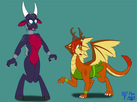 Elora And Cynder Switch By Penmark23 On Deviantart