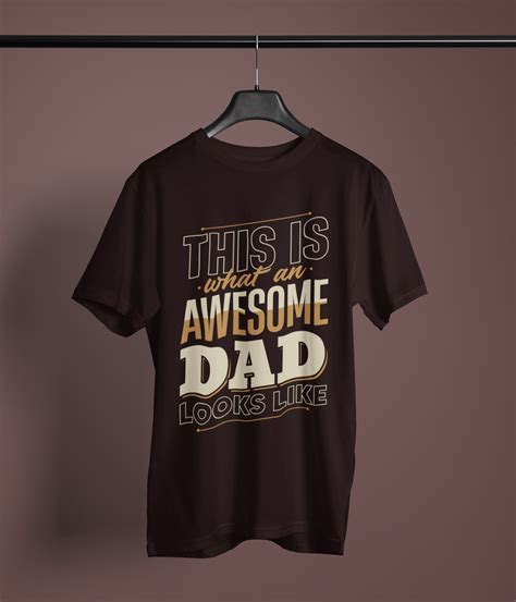 Mens Premium Quality Round Neck Half Sleeve This Is What An Awesome