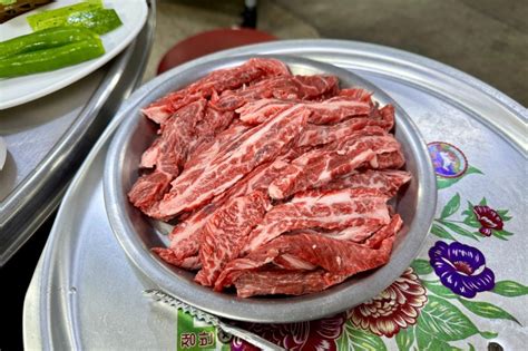 강원 태백 연탈불에 구워먹는 한우 원조태성실비식당 네이버 블로그