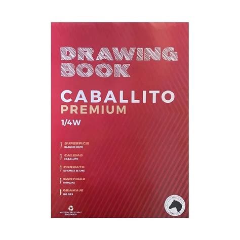 BLOCK DIBUJO CABALLITO PREMIUM GR WATMAN PAPELERIA