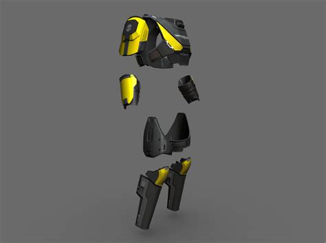 Helldivers Starter Armor 3d Model By Nikkoindustries On Thangs