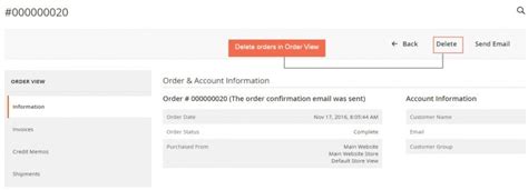Bsscommerce Delete Order Extension For Magento 2 Firebear