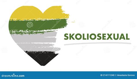 Bandera Skoliosexual Mes Del Orgullo Lgbt En Junio Lesbiana Gay