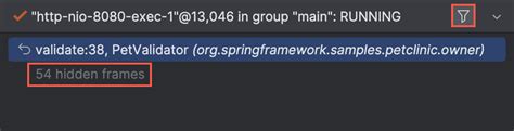 Examine Suspended Program IntelliJ IDEA Documentation