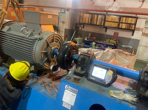 Alignment Coupling Motor For Centrifugal Fan Using Rotalign Ultra Is