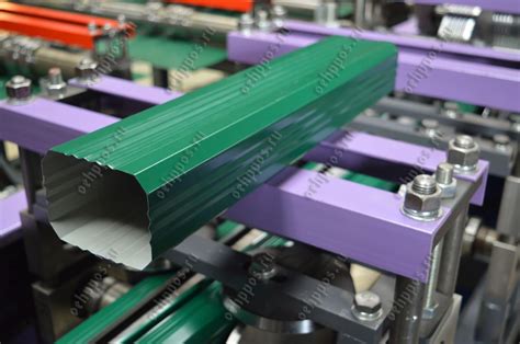 Купить Оборудование для производства прямоугольной водосточной трубы 104×74 заказать у