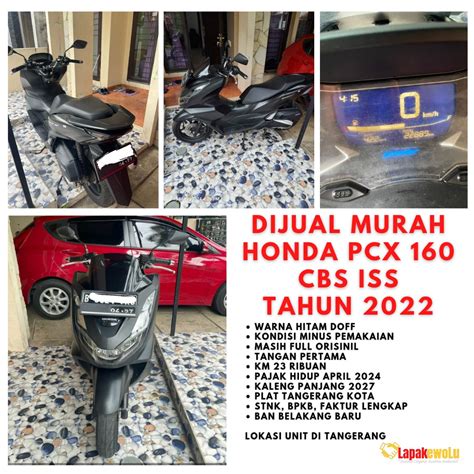 Honda Pcx Cbs Iss Tahun 2022 Motor Di Carousell