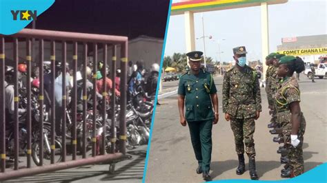 Ghana Temporarily Closed Its Border With Togo At Aflao To Allow For