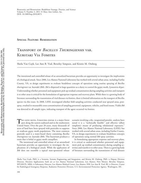 Pdf Effectiveness Of A New Granular Formulation Of Biolarvicide