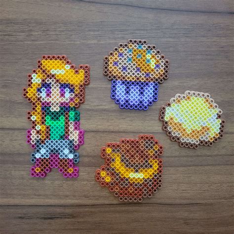 Stardew Valley Bachelorettes Perler Beads Abigail Emily Haley Leah Maru
