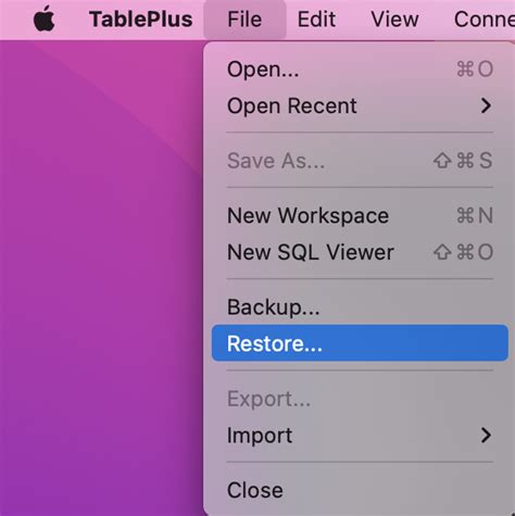 Restoring A Dump Created With Percona Mysqldump On Mariadb Fails · Issue 2615 · Tableplus