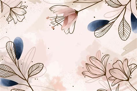 100 Watercolor Floral Wallpapers