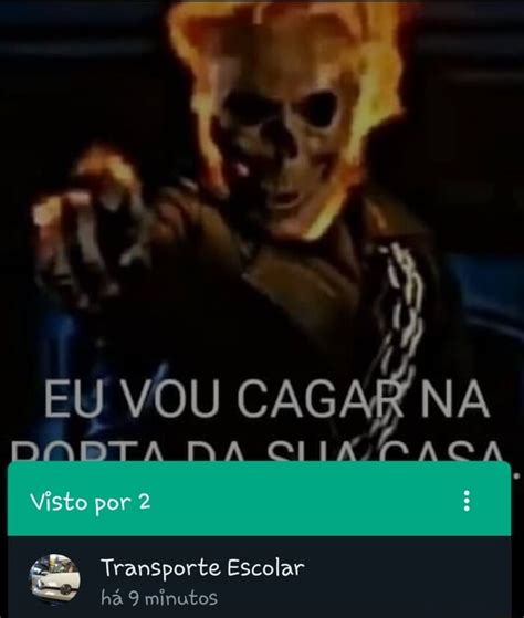 Eu Vou Cagar Na Dadta Ba Guia Visto Por 2 Transporte Escolar Há 9