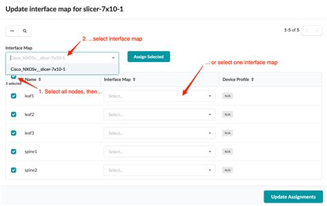 Assign Interface Maps Device Profiles Apstra Juniper Networks