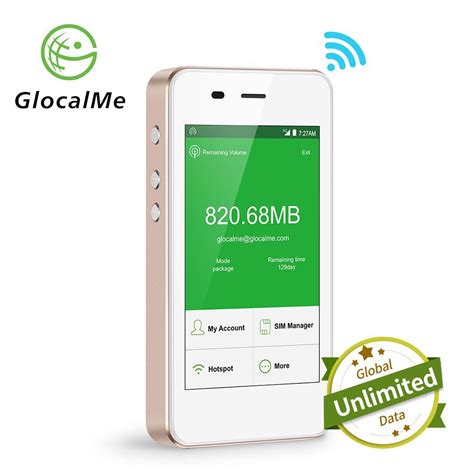GlocalMe U2 4G Mobile Hotspot Unlocked WIFI Hotspot With Annual