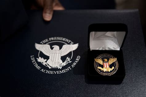 Brigadier General Adams Receives Presidents Volunteer Lifetime Award