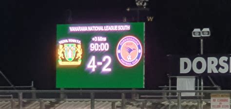 Match Report Yeovil Town 4 Farnborough 2 Gloverscast