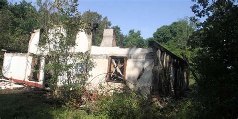 Luglon 40 Une Maison Entièrement Détruite Par Le Feu