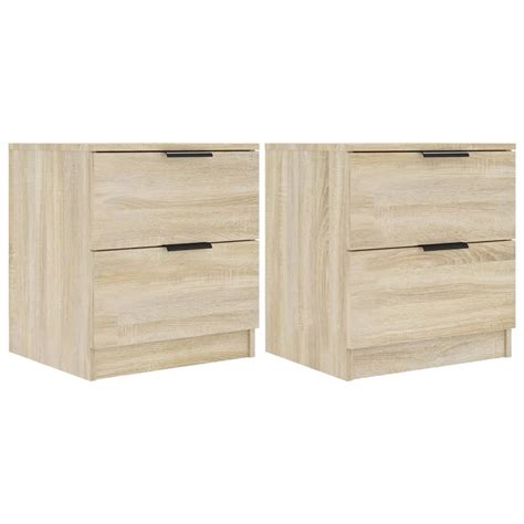 Szafka nocna dąb sonoma 45x39x50 cm Zakito Europe Sklep EMPIK