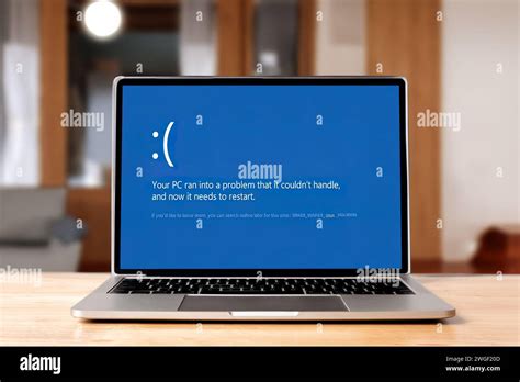 Lake Elsinore Ca Usa February 4 2024 A Laptop Screen With Error