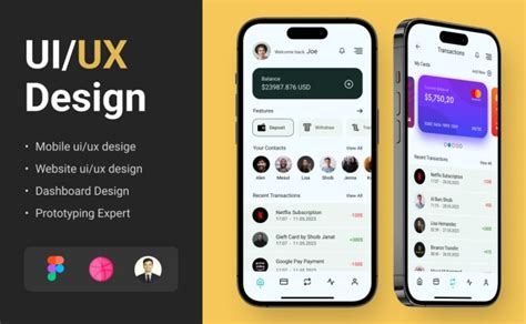 Do Mobile Ui Ux Design Website Ui Ux Design And Prototype In Figma By