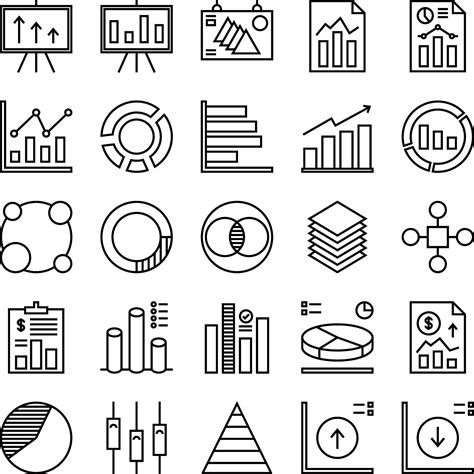 Graph Chart Outline Icon 48064029 Vector Art At Vecteezy
