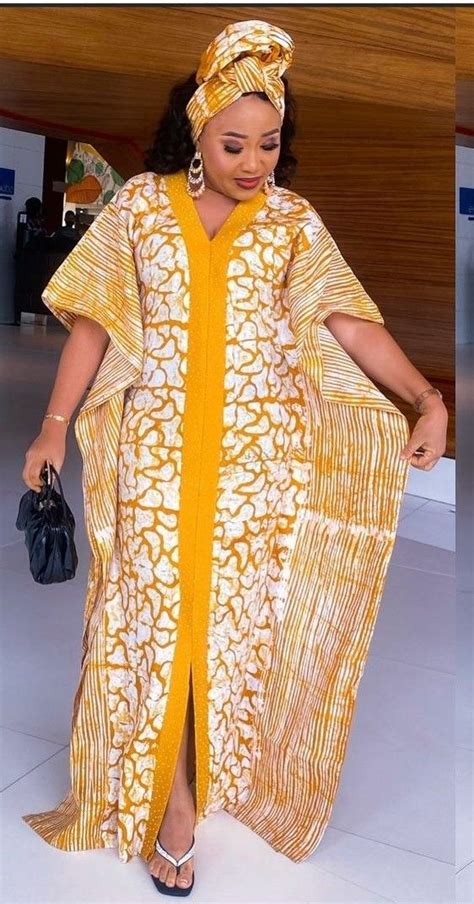 Already Made African Women Adire Silk Bubu Boubou With Slit Artofit